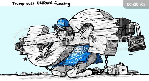 Unrwa Cartoons and Comics - funny pictures from CartoonStock