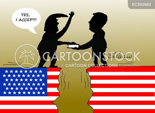 Trump Divides America Cartoons and Comics - funny pictures from ...