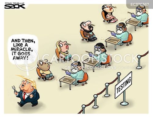 Virus Tests Cartoons and Comics - funny pictures from CartoonStock