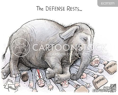 Impeachment Defense Cartoons and Comics - funny pictures from CartoonStock