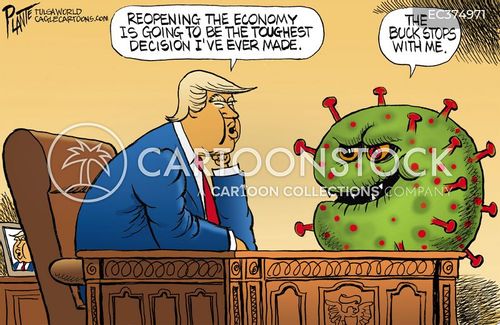 Trump And Reopening The Economy Cartoons and Comics - funny pictures ...
