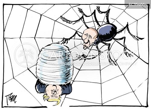 Web Entanglement Cartoons and Comics - funny pictures from CartoonStock