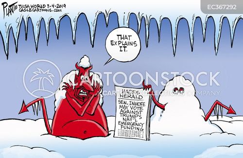 Sen Inhofe Cartoons and Comics - funny pictures from CartoonStock