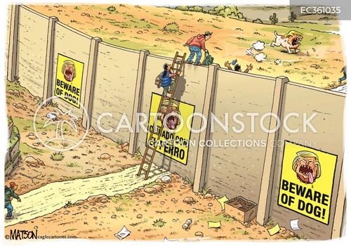 Border Agent Cartoons and Comics - funny pictures from CartoonStock