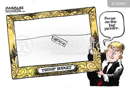 Trump Budget Math Cartoons and Comics - funny pictures from CartoonStock