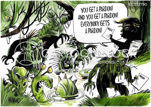 Drain The Swamp Cartoons and Comics - funny pictures from CartoonStock