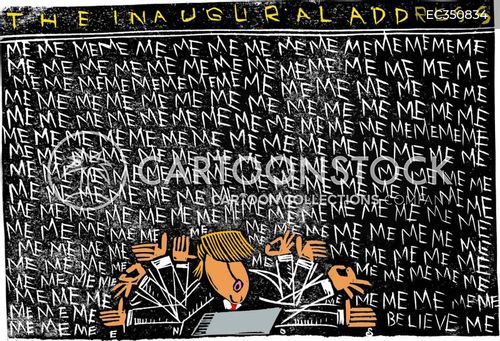 Inauguration Address Cartoons and Comics - funny pictures from CartoonStock