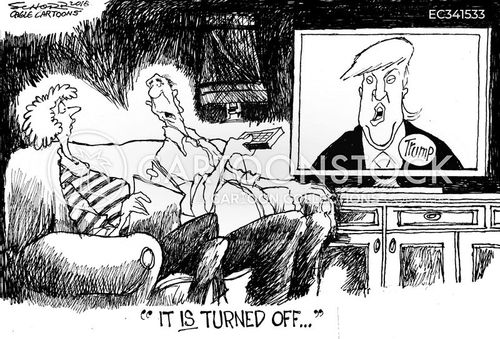 Trump Media Savvy Cartoons and Comics - funny pictures from CartoonStock