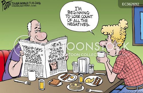 Trump's Double Negative Cartoons and Comics - funny pictures from ...