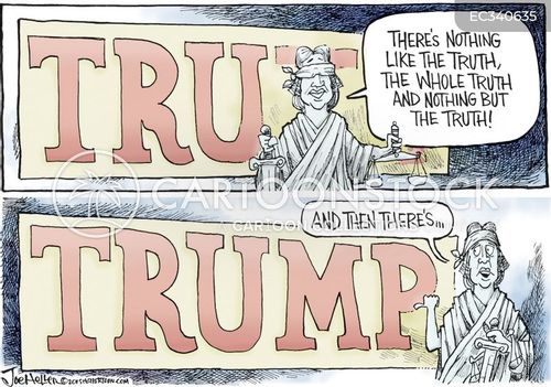 The Whole Truth Cartoons and Comics - funny pictures from CartoonStock