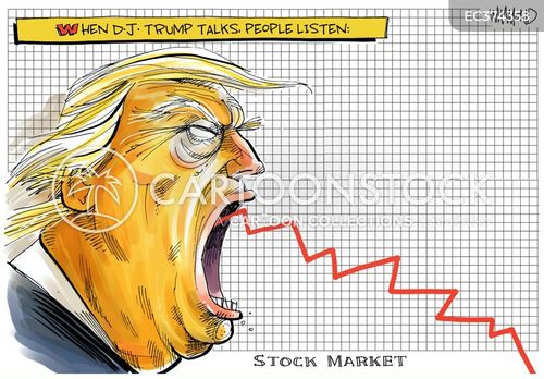 Dow Is Lower Than When Trump Began Presidency Cartoons and Comics ...