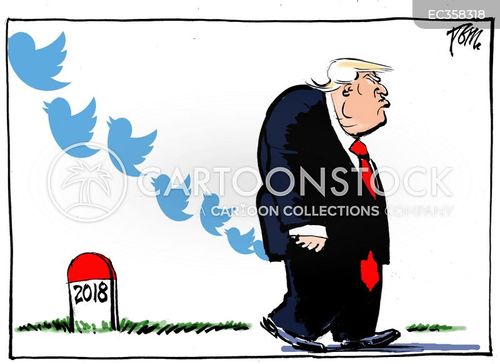 Tweetstorm Cartoons and Comics - funny pictures from CartoonStock