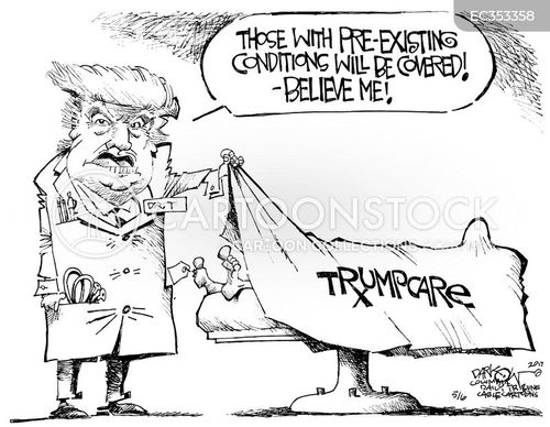 Trump As Doctor Cartoons and Comics - funny pictures from CartoonStock