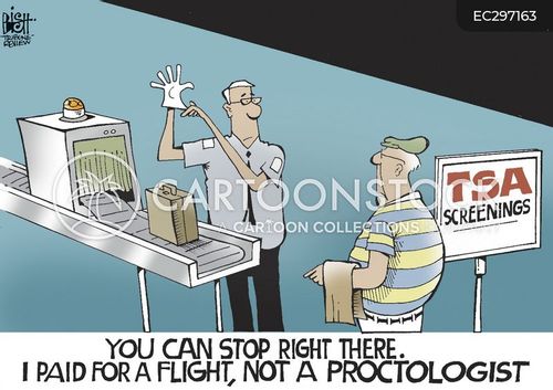 Tsa Pat-down Cartoons and Comics - funny pictures from CartoonStock