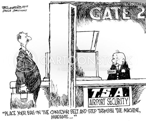 Full Body Scan Cartoons and Comics - funny pictures from CartoonStock