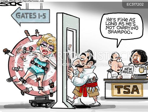 Multi-knives Cartoons and Comics - funny pictures from CartoonStock