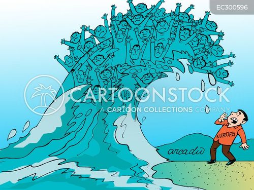 Tsunami Cartoons and Comics - funny pictures from CartoonStock