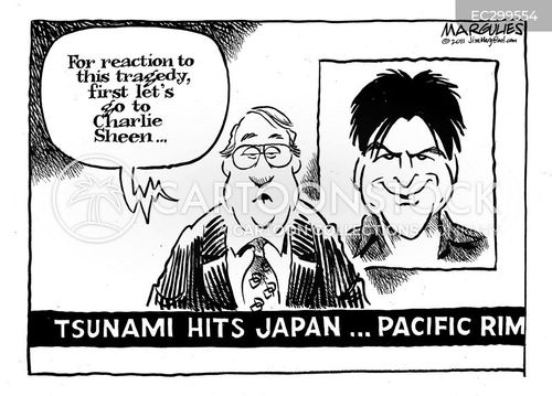 Tsunami Cartoons and Comics - funny pictures from CartoonStock