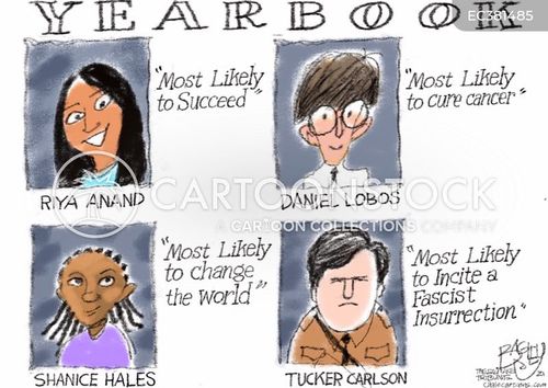 Tucker Carlson Cartoons and Comics - funny pictures from CartoonStock