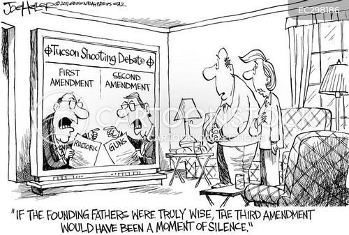 Tucson Shooting Cartoons and Comics - funny pictures from CartoonStock