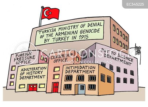 Genocide Denial Cartoons and Comics - funny pictures from CartoonStock
