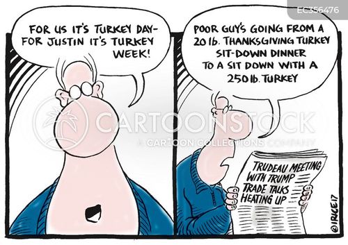 Turkey Metaphor Cartoons and Comics - funny pictures from CartoonStock