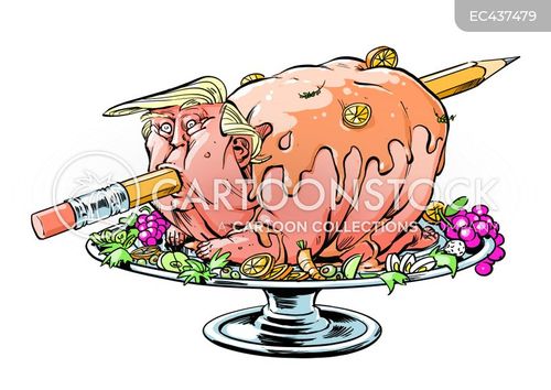 Turkey Character Cartoons and Comics - funny pictures from CartoonStock