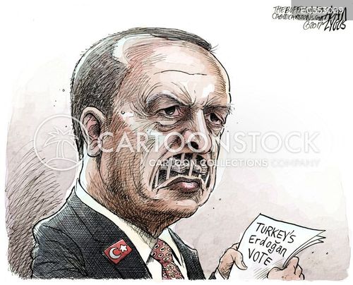 Erdogan And Power Cartoons and Comics - funny pictures from CartoonStock