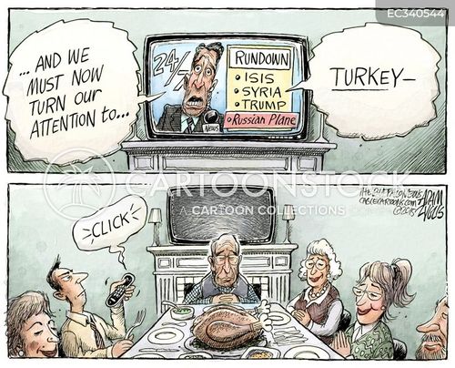 Turkey Cartoons and Comics - funny pictures from CartoonStock