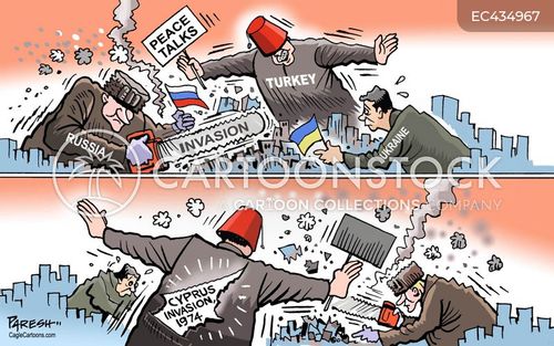 Cyprus Invasion Cartoons and Comics - funny pictures from CartoonStock