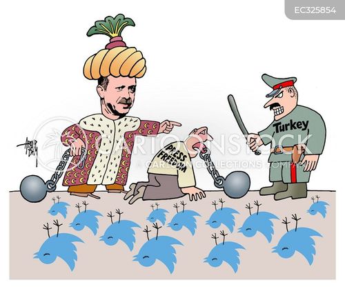 Turkish Censorship Cartoons and Comics - funny pictures from CartoonStock