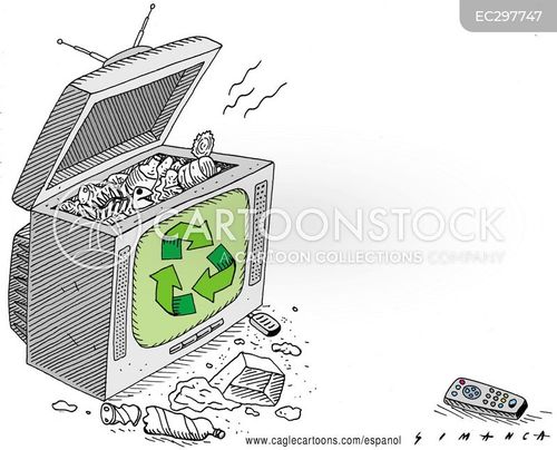 Trashy Tv Cartoons and Comics - funny pictures from CartoonStock
