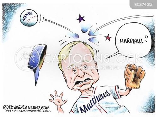 Hardball Host Cartoons and Comics - funny pictures from CartoonStock