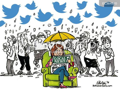 Community News Cartoons and Comics - funny pictures from CartoonStock