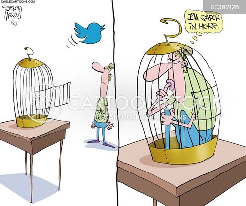 Speech Suppression Cartoons and Comics - funny pictures from CartoonStock