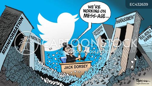 Twitter Fact Check Cartoons and Comics - funny pictures from CartoonStock