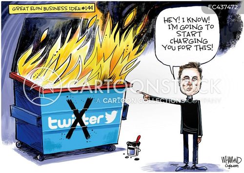 Twitter X Cartoons and Comics - funny pictures from CartoonStock