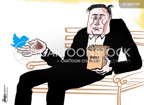 Updated Twitter Bird Cartoons and Comics - funny pictures from CartoonStock