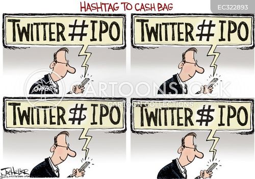 Twitter Ipo Cartoons and Comics - funny pictures from CartoonStock