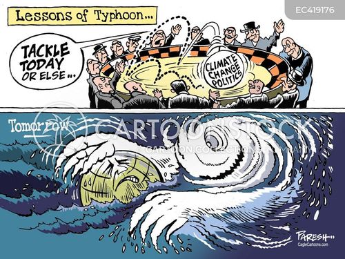 Philippine Typhoon Cartoons and Comics - funny pictures from CartoonStock