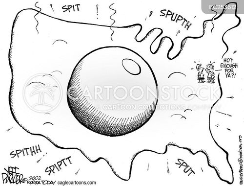 Heat Map Usa Cartoons and Comics - funny pictures from CartoonStock