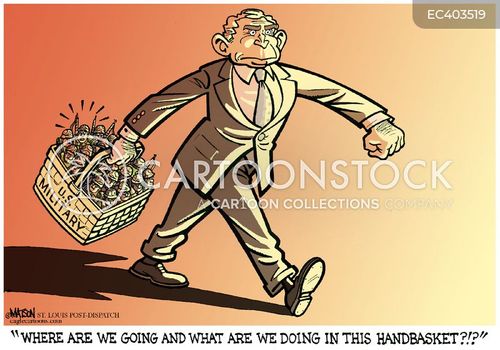 Iraq Troop Levels Cartoons and Comics - funny pictures from CartoonStock