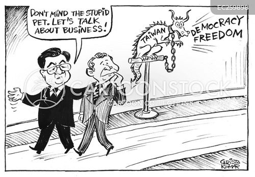 Diplomatic Protocol Cartoons and Comics - funny pictures from CartoonStock