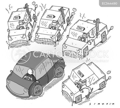 City Transportation Cartoons and Comics - funny pictures from CartoonStock