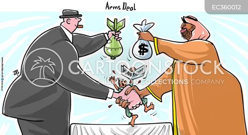 Global Arms Trade Cartoons and Comics - funny pictures from CartoonStock
