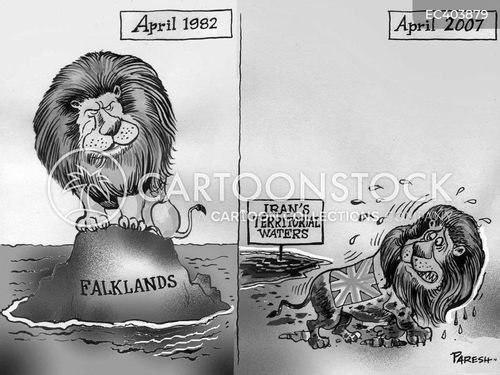 Territorial Cartoons and Comics - funny pictures from CartoonStock
