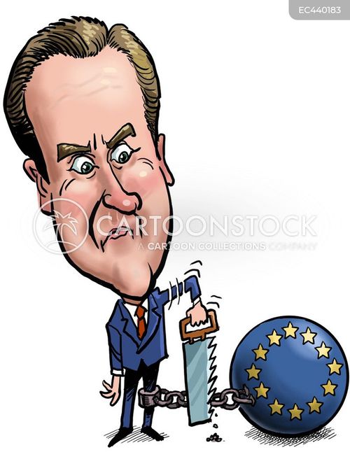 Exit Cameron Cartoons and Comics - funny pictures from CartoonStock