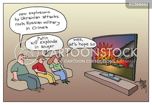 Explosions In Moscow Cartoons and Comics - funny pictures from CartoonStock