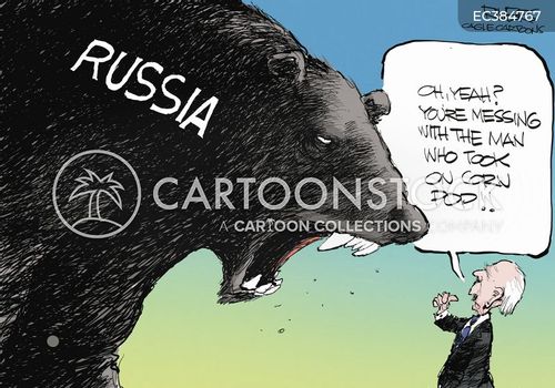 Russian Aggression Cartoons and Comics - funny pictures from CartoonStock