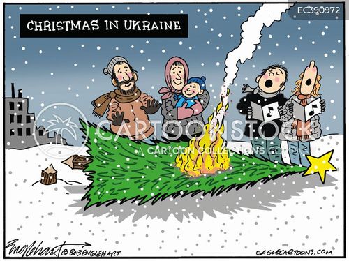 Yule Tree Cartoons and Comics - funny pictures from CartoonStock